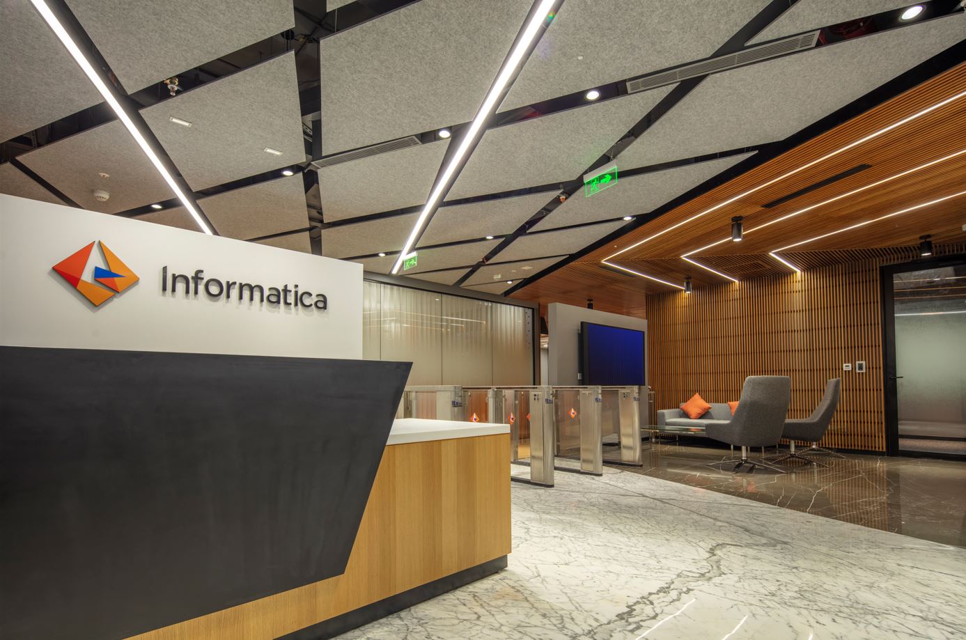 Informatica Office Interior Works-Chennai - Hill International