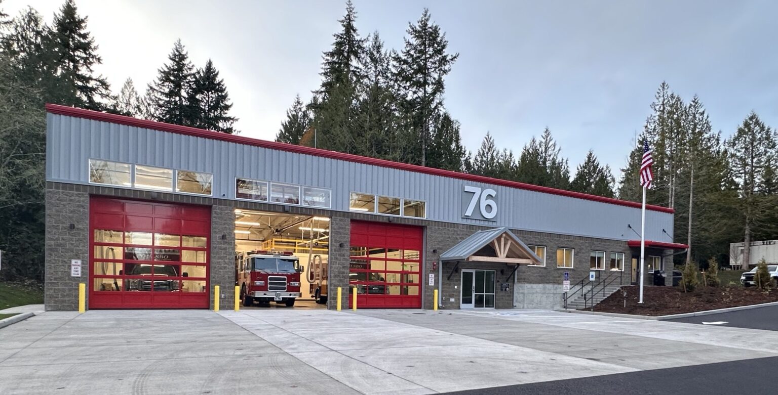Progressive Design-Build Powers Poulsbo’s New Fire Station 76 - Hill ...